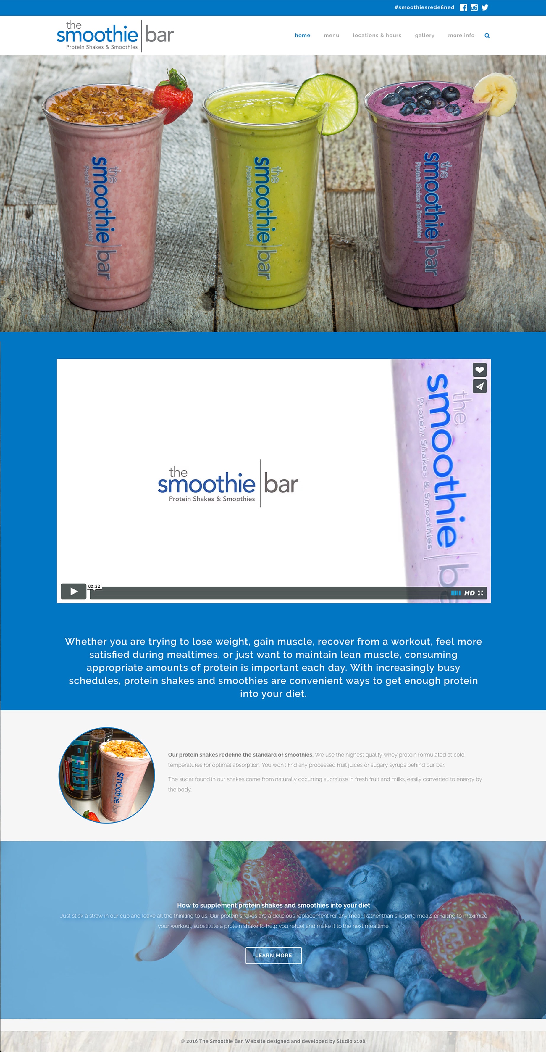 The Smoothie Bar - Professional WordPress Website Design Company ...