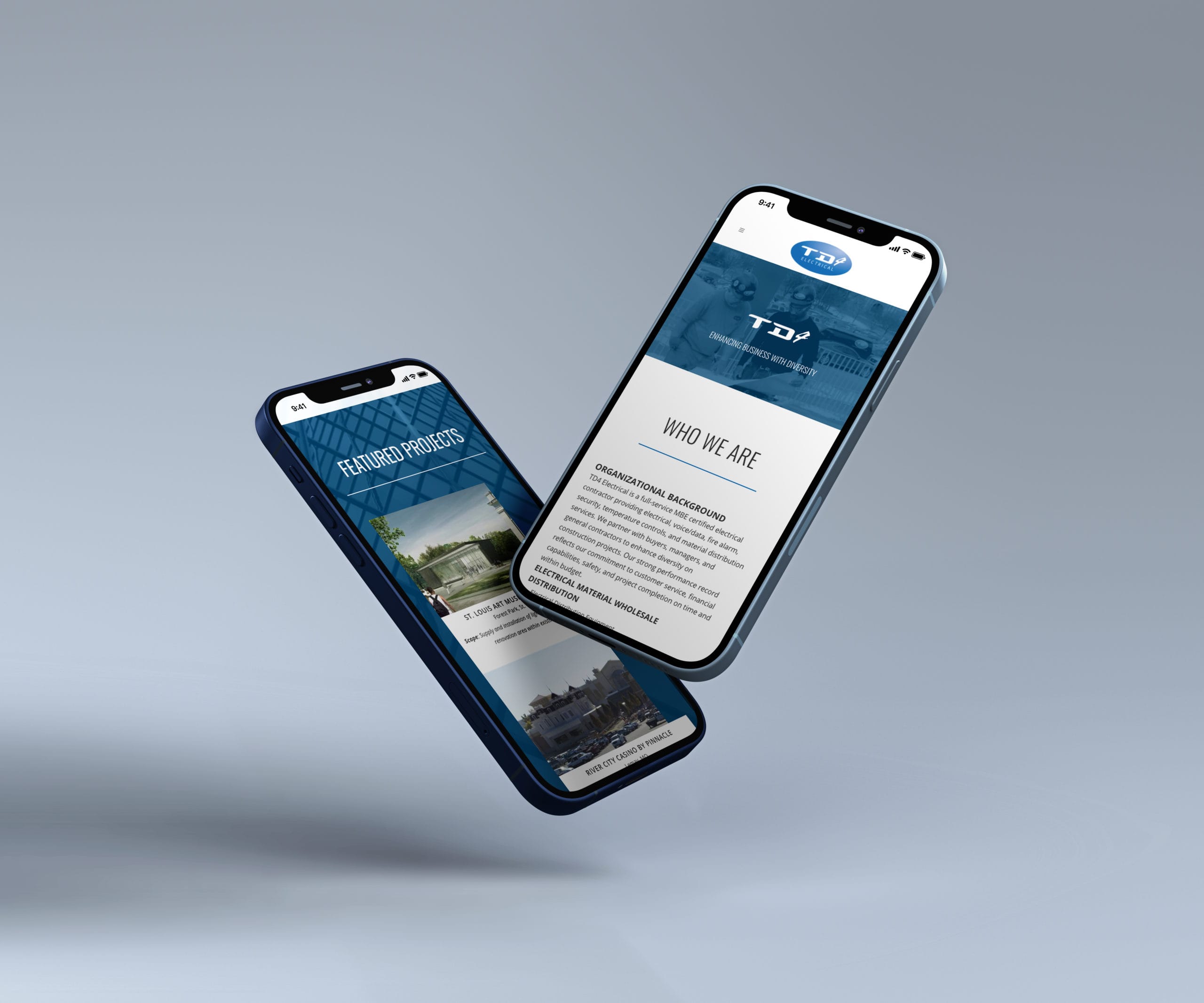 TD4 Electrical - Professional WordPress Website Design Company | Studio ...