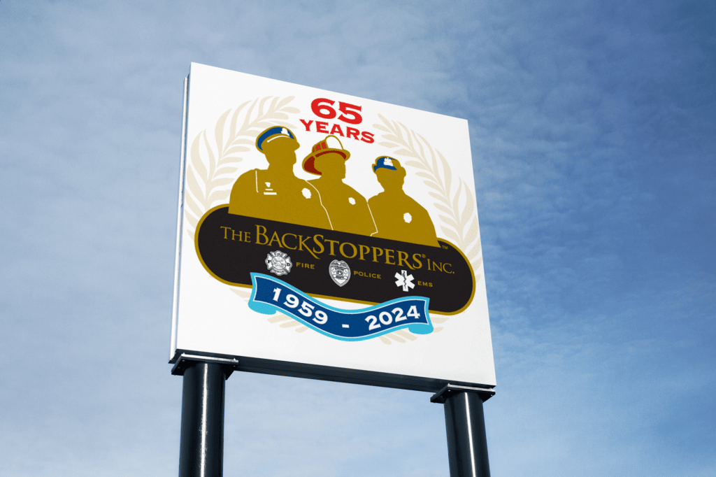 BackStoppers 65th Anniversary Logo - Professional WordPress Website ...